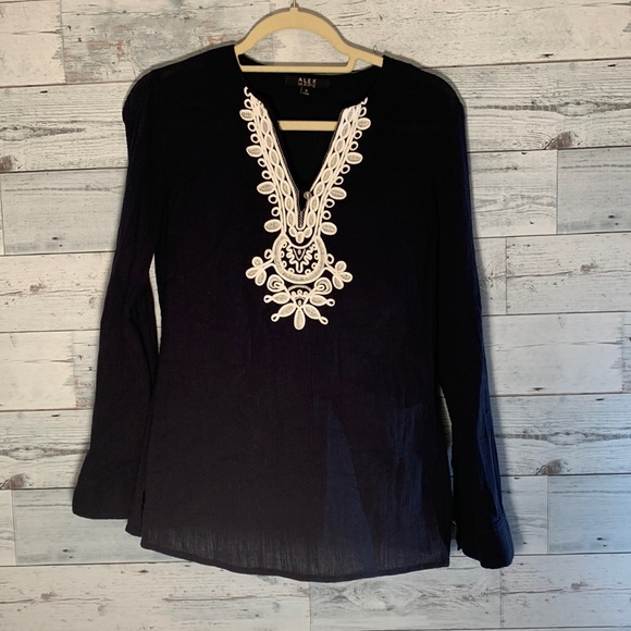 Alex Marie | Tops | Alex Maire Boho Ladies Top | Poshmark